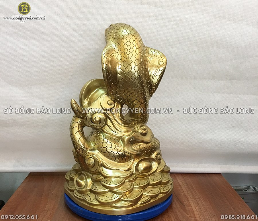 Rắn Phong Thủy Đồng Katut 42cm