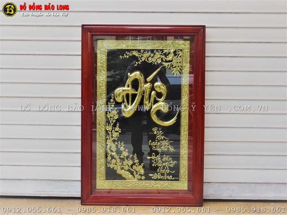 Ý nghĩa tranh chữ Đức, cách treo tranh đúng và chuẩn