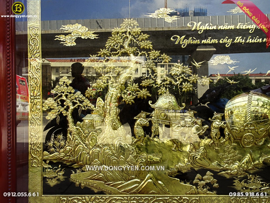 Báo giá tranh vinh quy bái tổ bằng đồng đẹp, uy tín nhất hiện nay